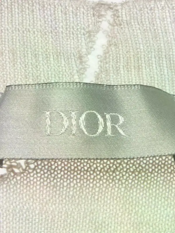 Dior Asymmetrical Logo Sweater
