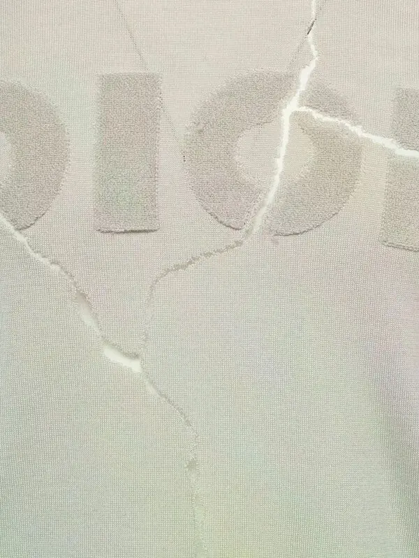 Dior Asymmetrical Logo Sweater