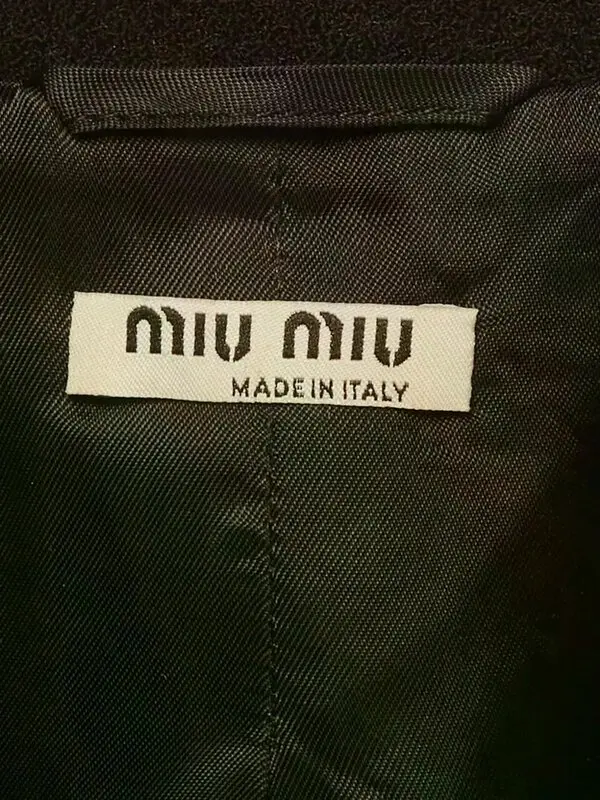 Miu Miu Bouclé Cropped Jacket