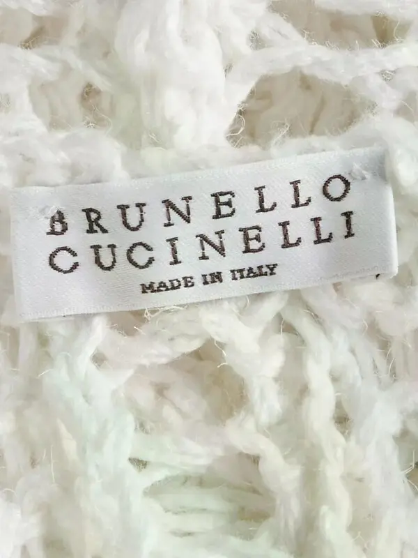 Brunello Cucinelli Monili Crochet Cardigan