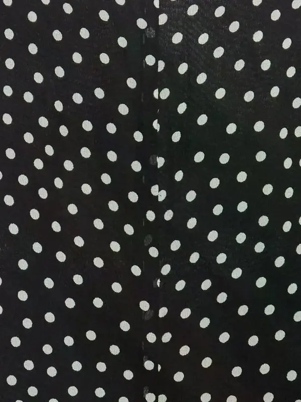 Brunello Cucinelli Polka-dot Side-slit Trousers