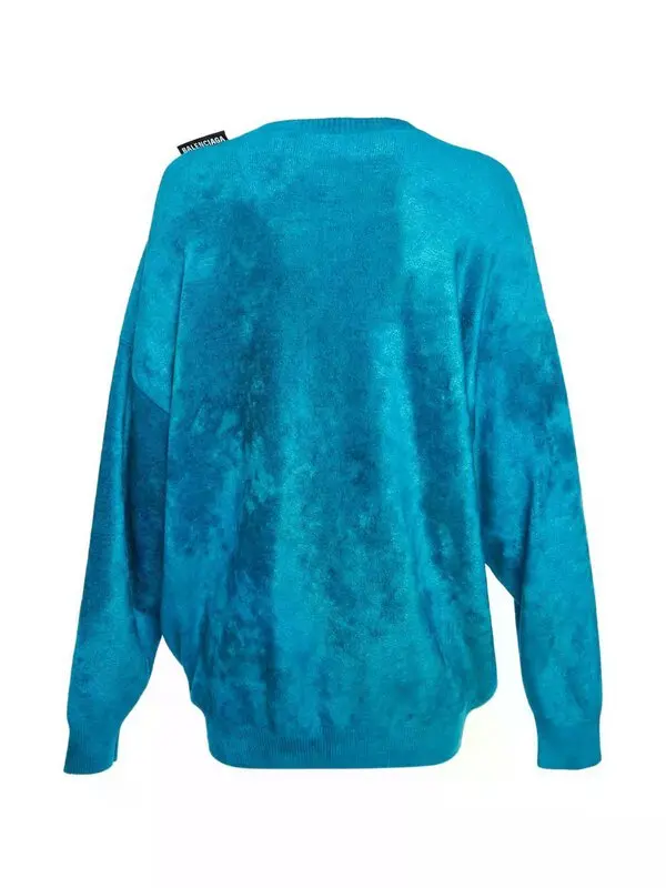 Balenciaga Velvet Jersey Sweater