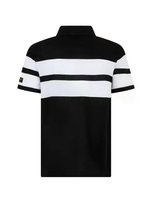 Paul & Shark Striped Short-sleeve Polo Shirt