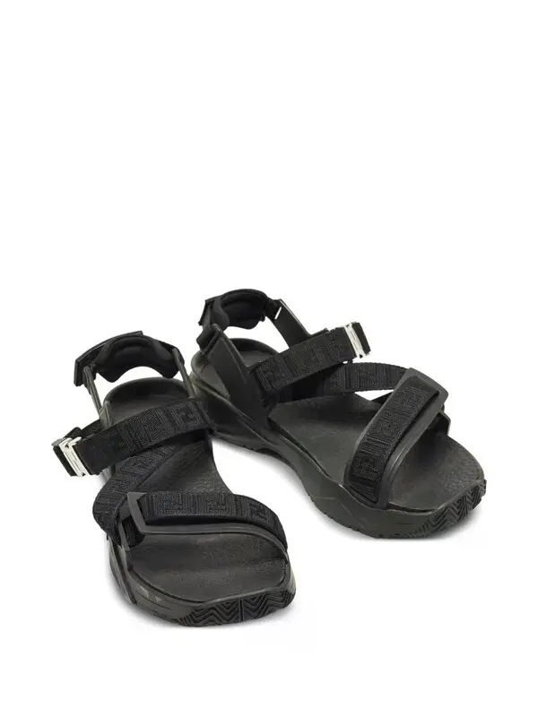 Fendi Ff-monogram Flow Sandals