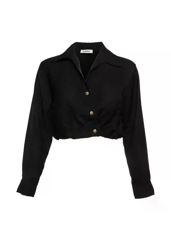 Sandro Cropped Shirt