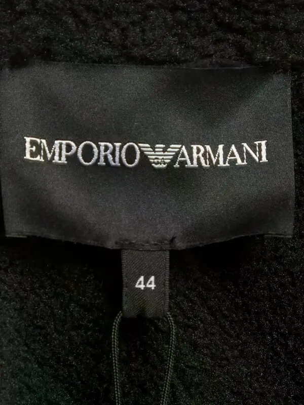 Emporio Armani Fleece-trim Zip-up Jacket