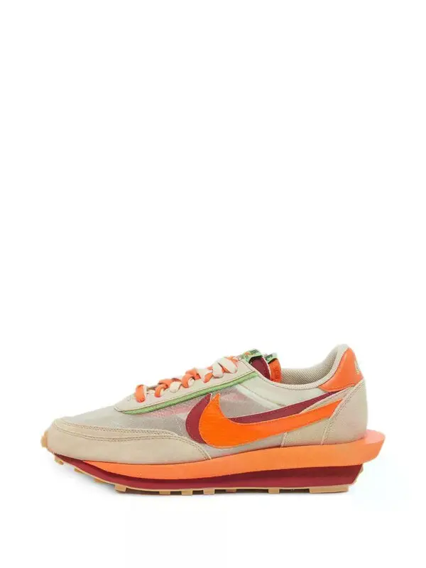 Nike X Sacai X Clot Ld Waffle "kiss Of Death" Sneakers - Neutrals