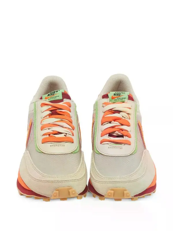 Nike X Sacai X Clot Ld Waffle "kiss Of Death" Sneakers - Neutrals