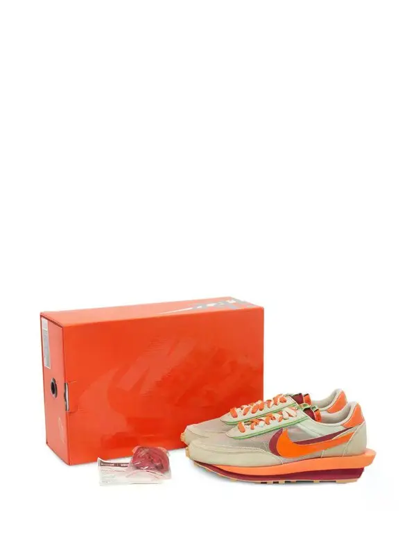 Nike X Sacai X Clot Ld Waffle "kiss Of Death" Sneakers - Neutrals