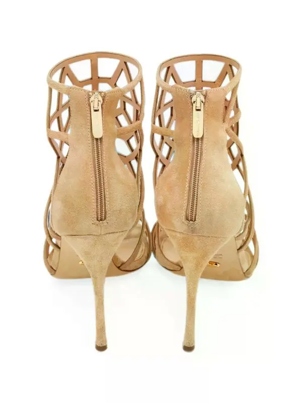 SERGIO ROSSI Puzzle Cut-out Ankle Boots