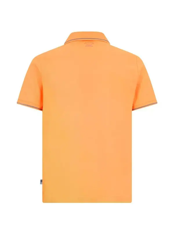 Paul & Shark Logo-embroidered Short-sleeve Polo Shirt
