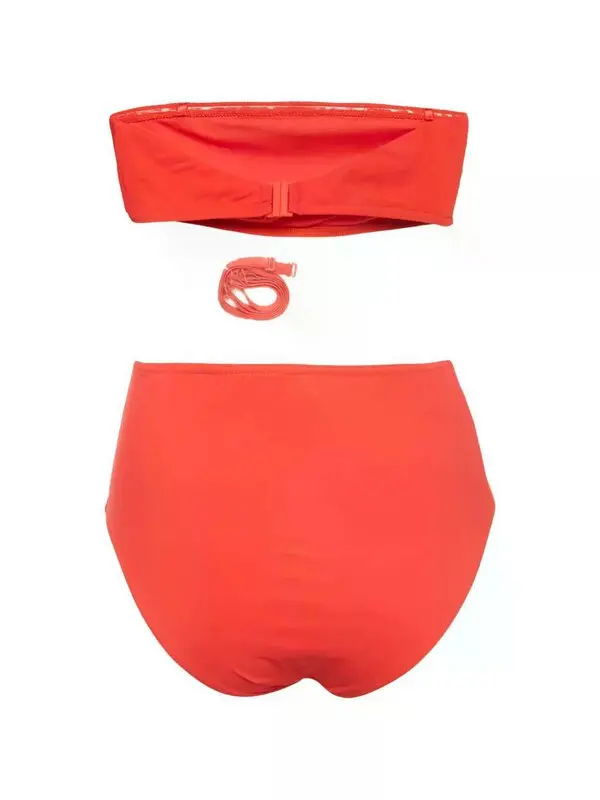 Zimmermann Ring Detail Strapless Bikini