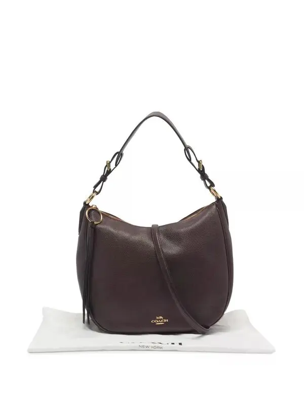 COACH Sutton Leather Shoulder Bag
