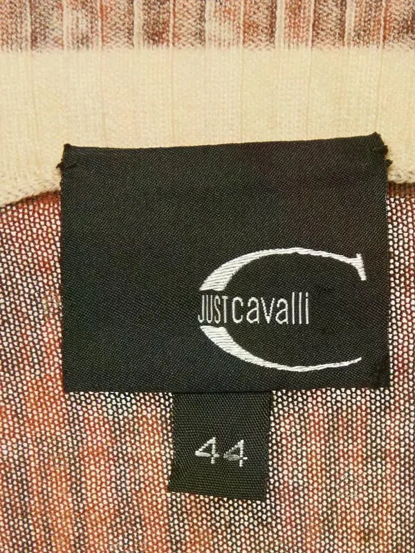 Just Cavalli Printed Knit Cardigan