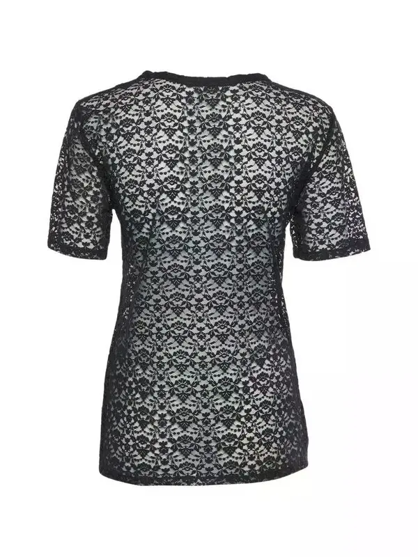 Stella McCartney Lace Graphic Print T-shirt