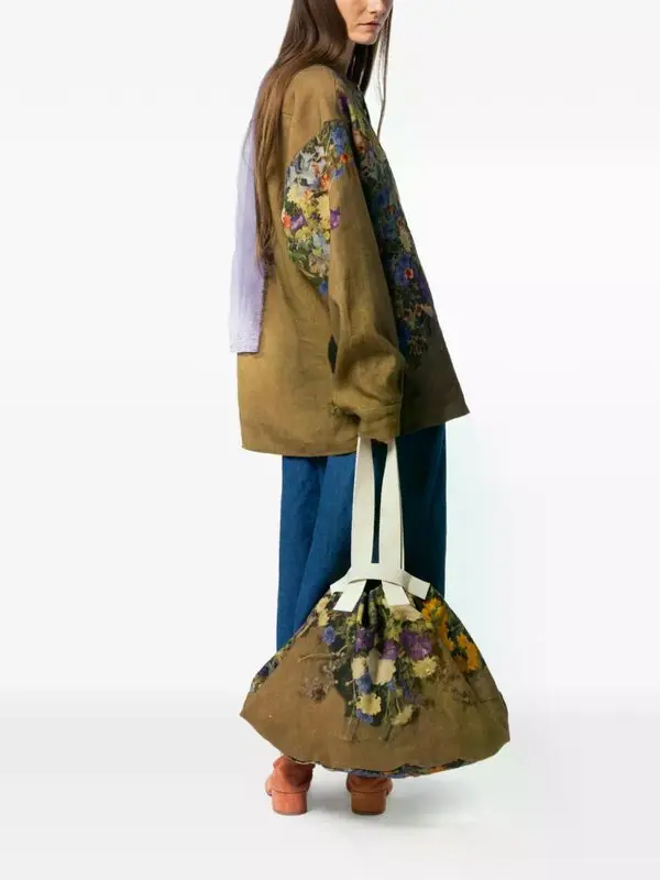 ANNTIAN Floral-print Shirt