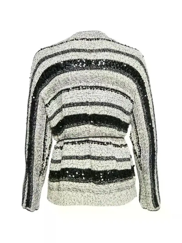 Brunello Cucinelli Striped Cardigan