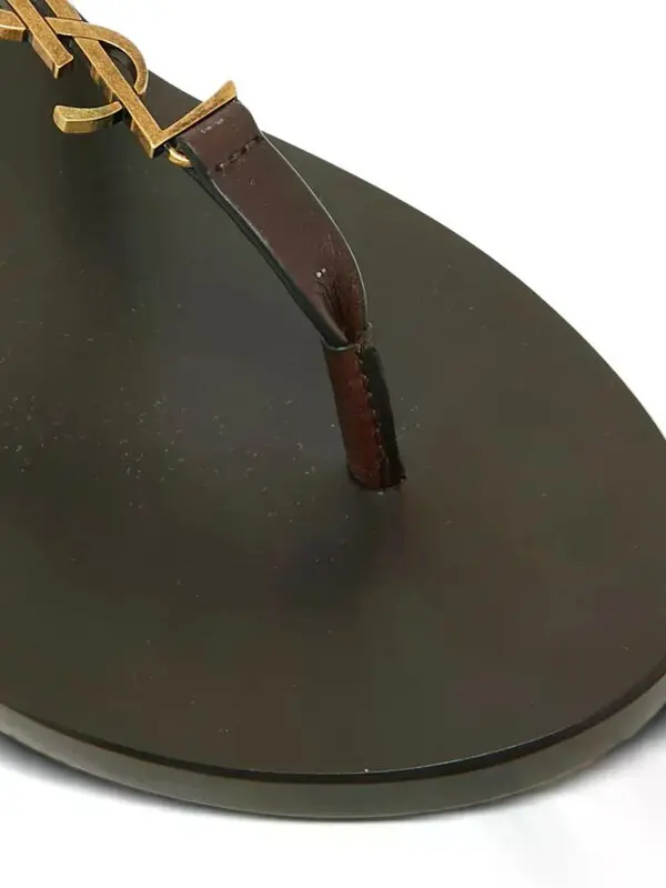 Saint Laurent Cassandre Thong Sandals