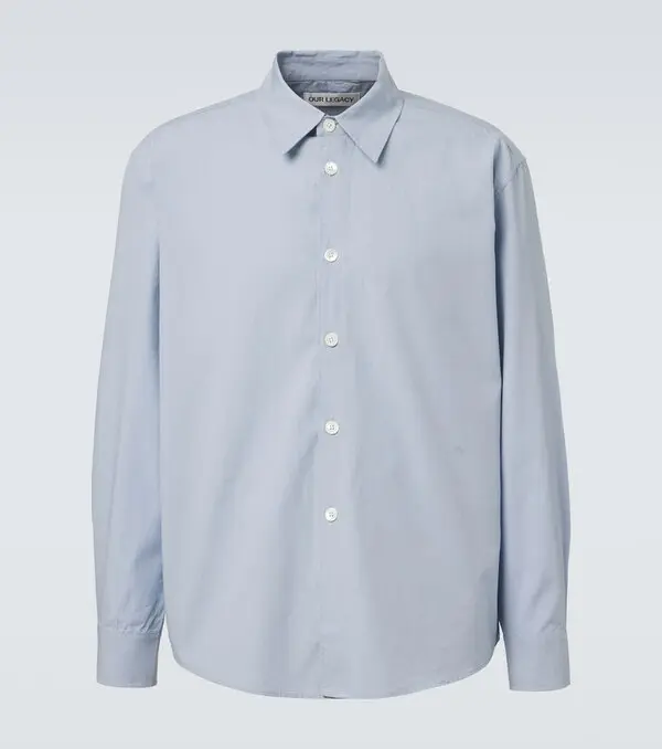 Our Legacy Beyond Poplin Shirt - Blue