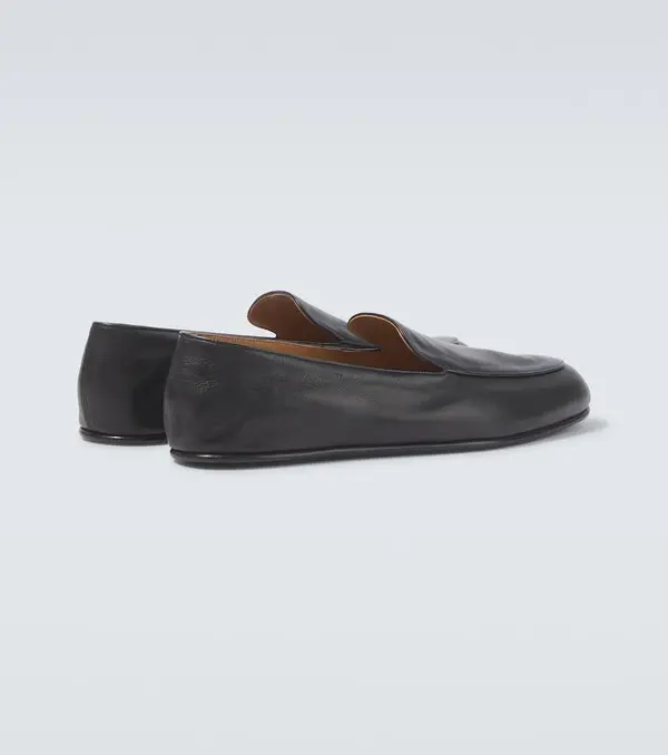 TOM FORD Leo Leather Loafers