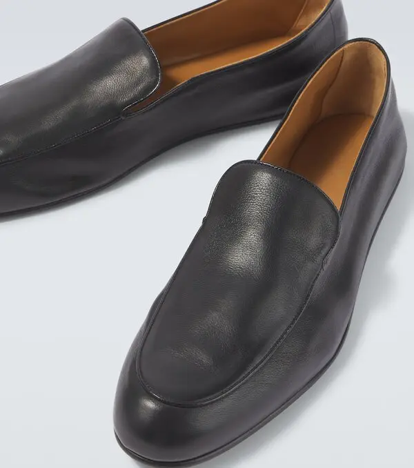 TOM FORD Leo Leather Loafers