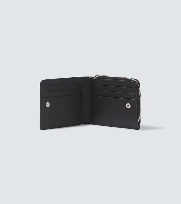 Saint Laurent East/west Leather Wallet