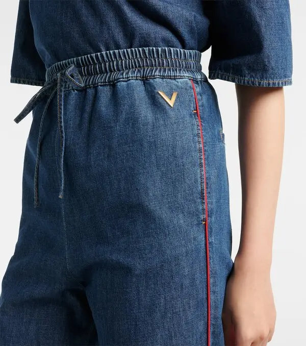 Valentino Garavani Vgold Straight Jeans
