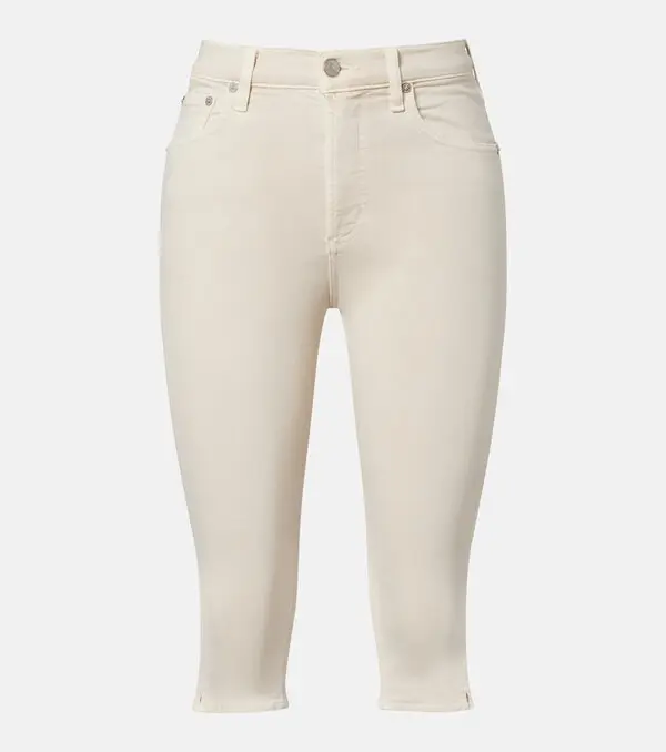 Citizens Of Humanity Devin Capri Jeans In Almond - Beige