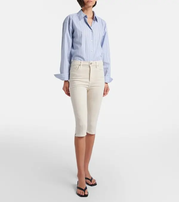 Citizens Of Humanity Devin Capri Jeans In Almond - Beige