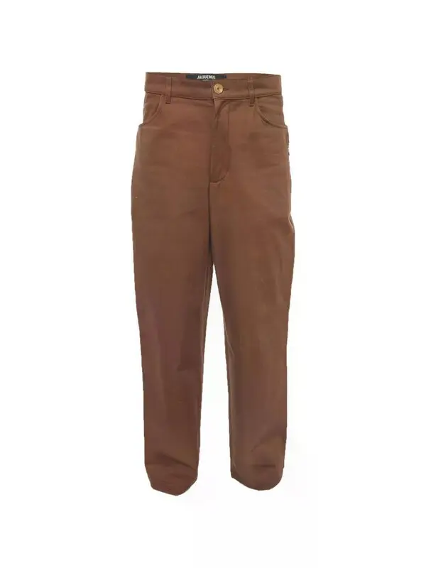 Jacquemus La Montagne Straight-fit Jeans - Brown