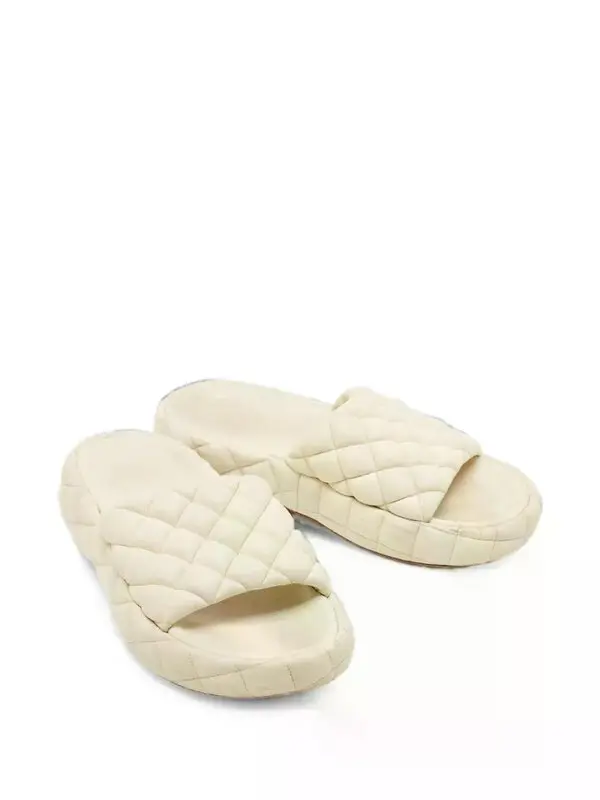 Bottega Veneta Quilted Leather Sandals