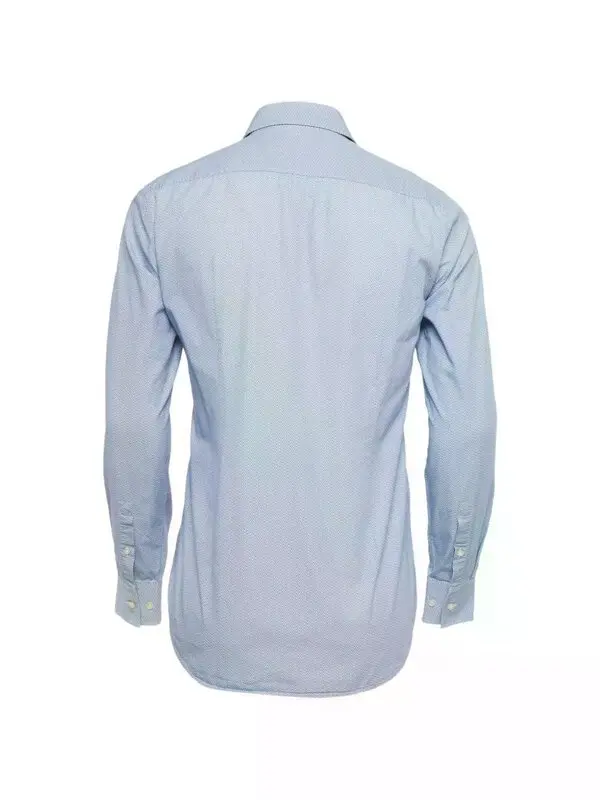 Hugo Boss Geometric-print Slim-fit Shirt