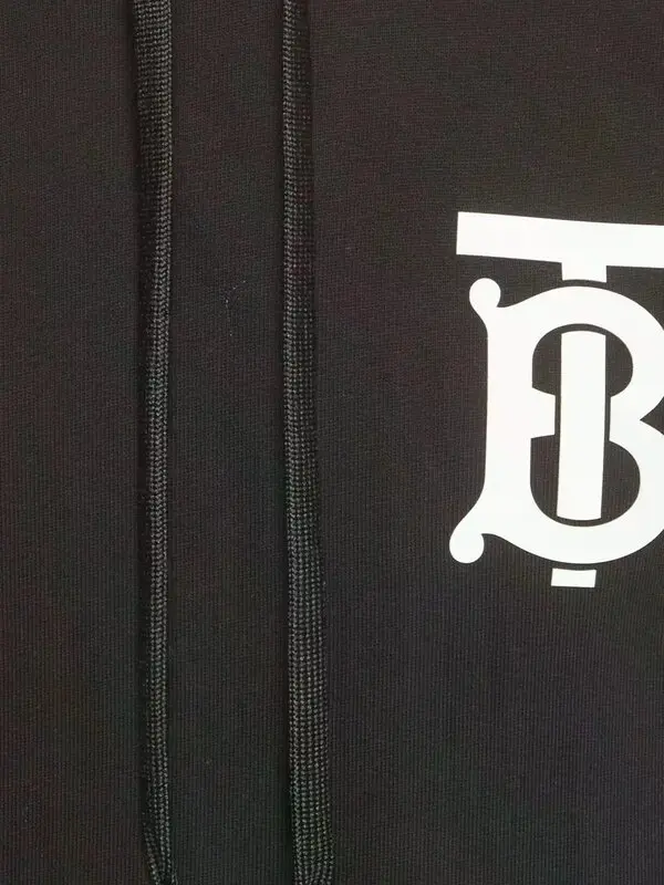 Burberry Logo Detail Hoodie