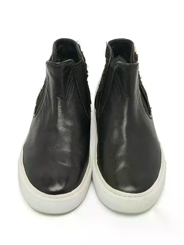 Tory Burch Floral Leather Sneakers