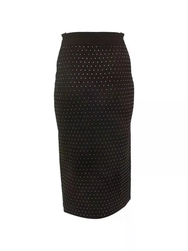 Sandro Rhinestone-embellished Midi Skirt