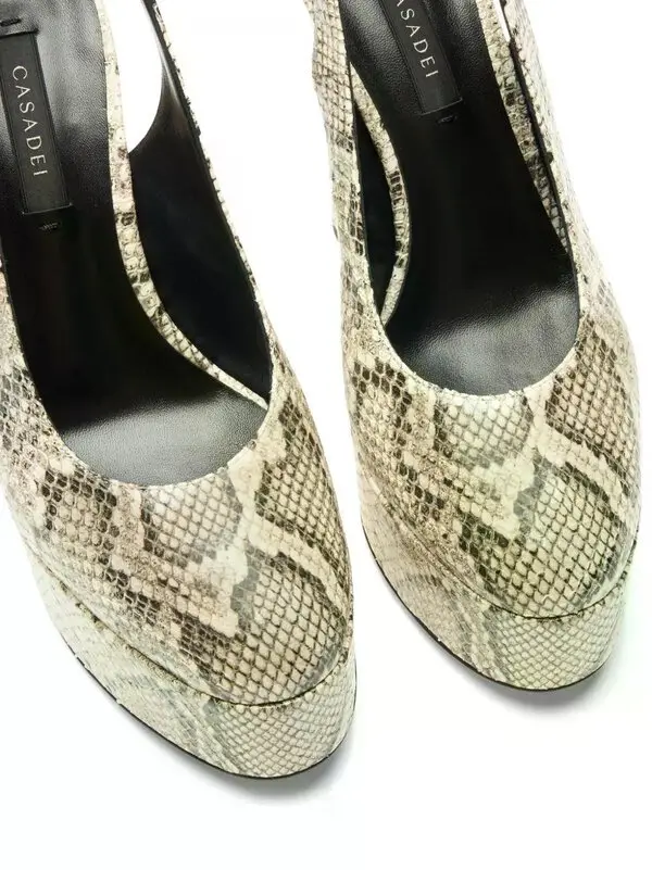 Casadei Python-print Platform Pumps