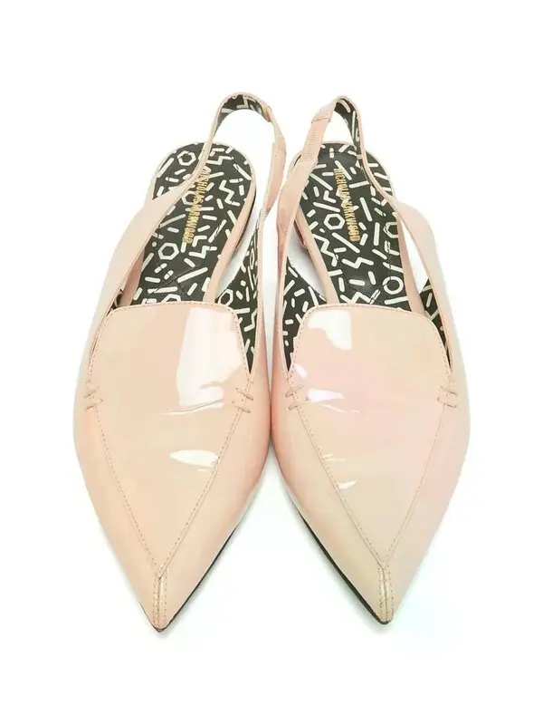 NICHOLAS KIRKWOOD Beya Slingback Ballet Flats