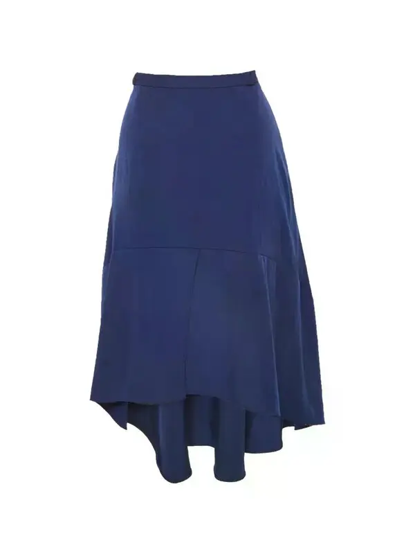 Kenzo Asymmetric Crepe Midi Skirt