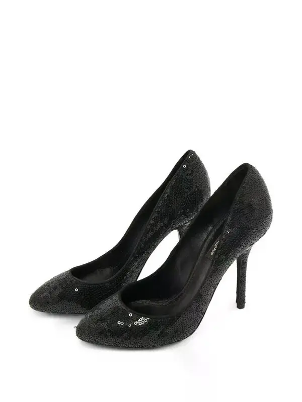 Dolce & Gabbana Sequin-embellished Stiletto Pumps