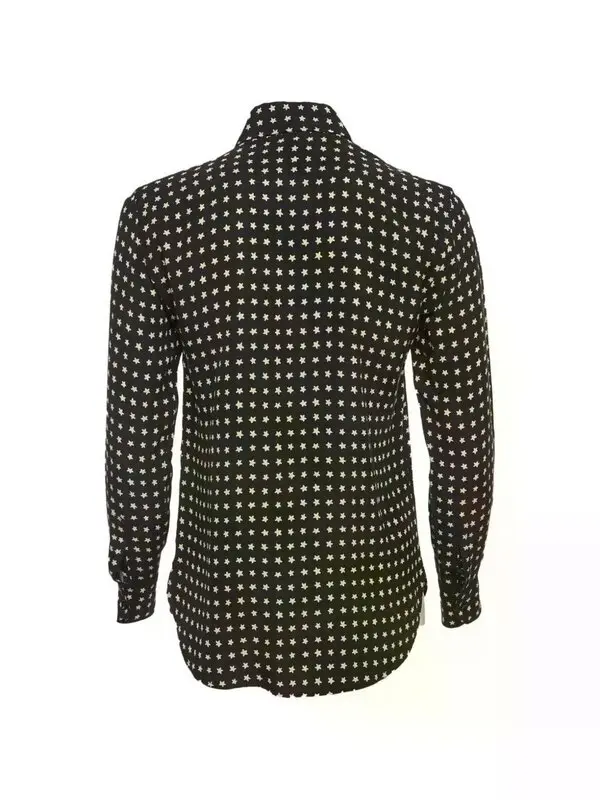 Saint Laurent Long Sleeve Printed Shirt