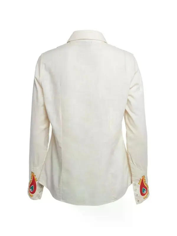 ALEMAIS Cream Long Sleeve Shirt - Neutrals
