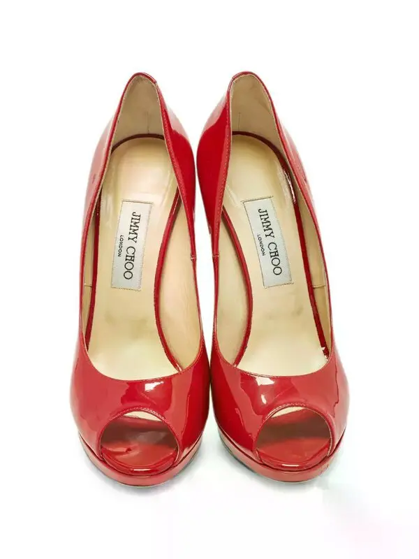 JIMMY CHOO Peep-toe Pumps