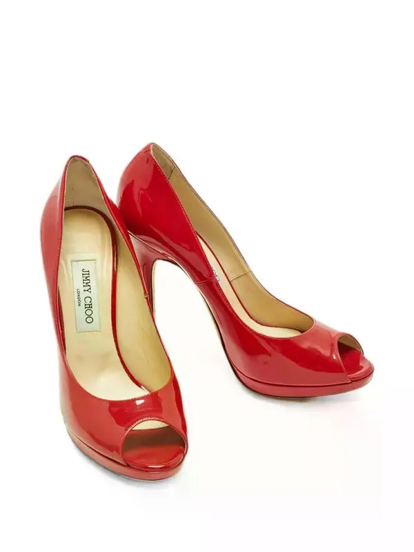 JIMMY CHOO Peep-toe Pumps