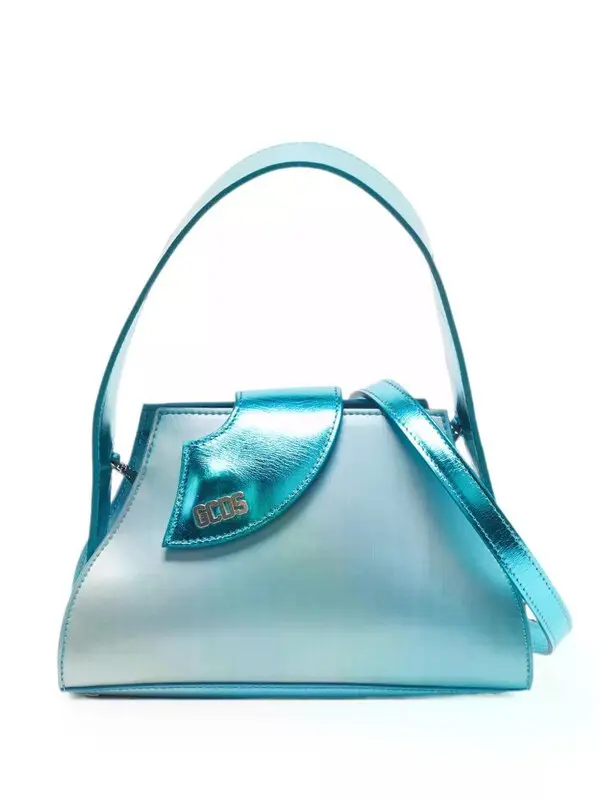 Gcds Comma Shoulder Bag - Blue
