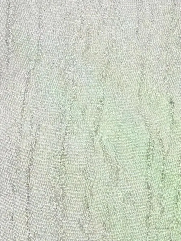 LANVIN Lurex-knit Short-sleeve Top