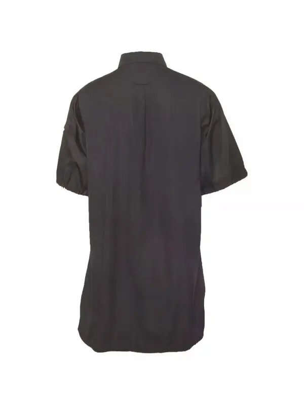 Prada Triangle Logo Short-sleeve Shirt