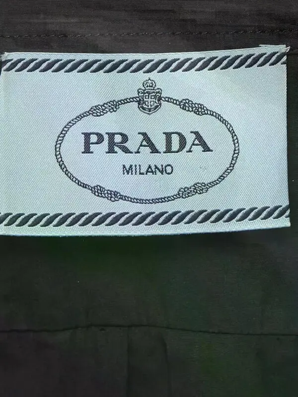 Prada Triangle Logo Short-sleeve Shirt