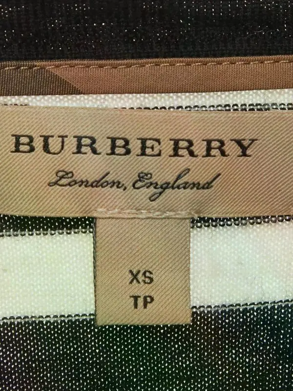 Burberry Striped Wool Sweater