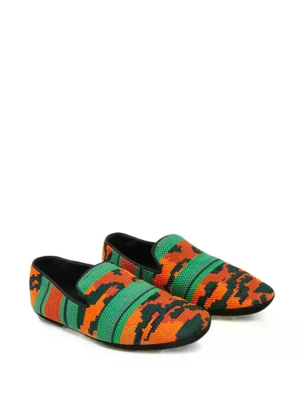 Loewe Anagram Smoking Slippers