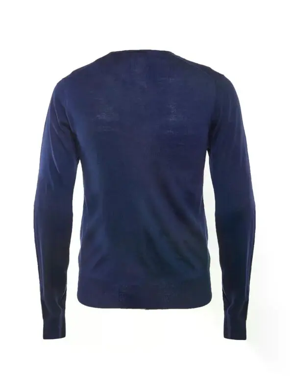 Carolina Herrera Embroidered Wool Sweater